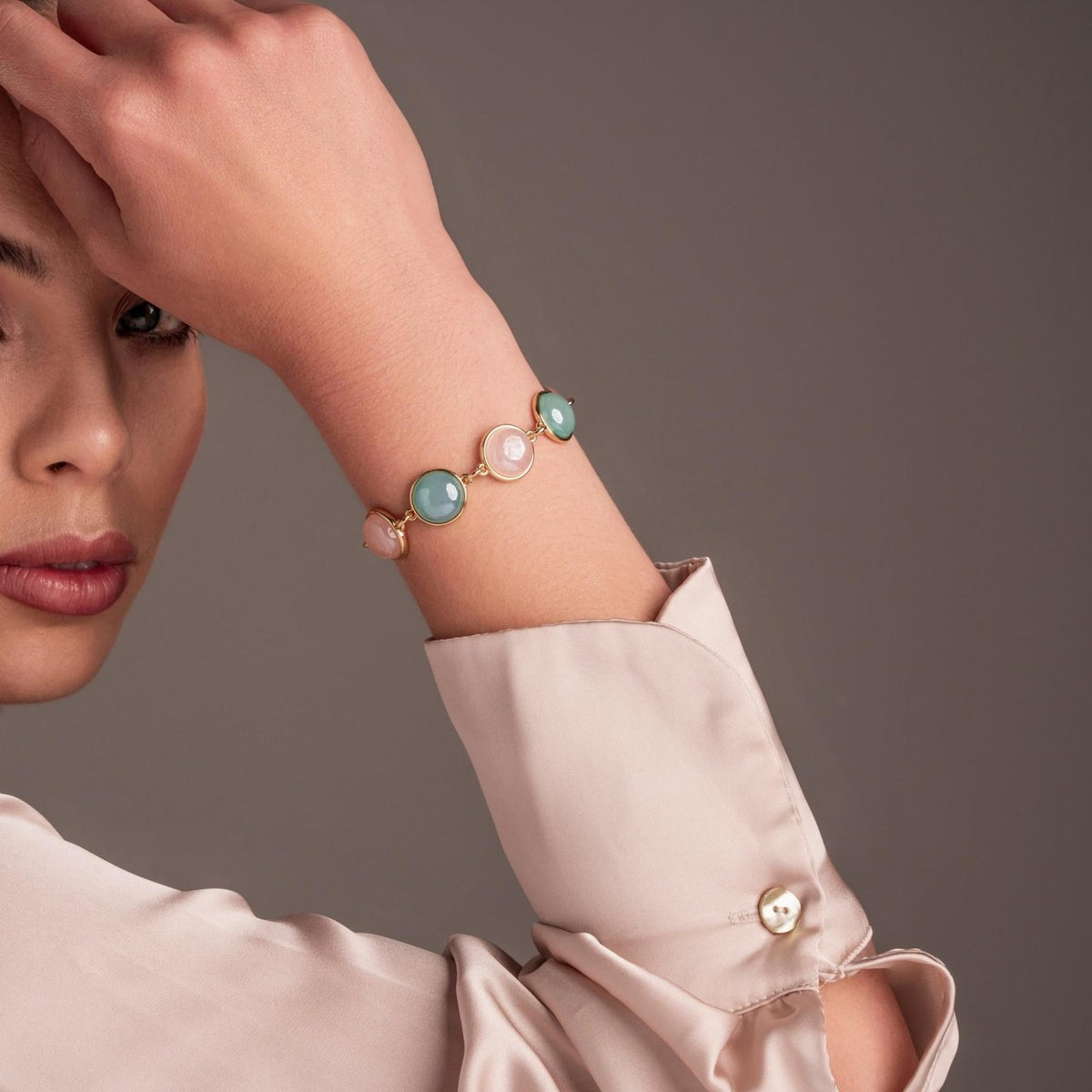 Bracelets: Sterling Silver & 18K Gold Plated Designs – Brazil Gems