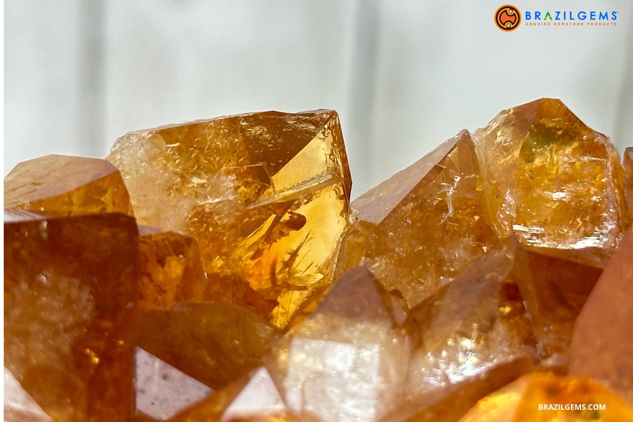Shop Citrine Crystals - Brazil Gems
