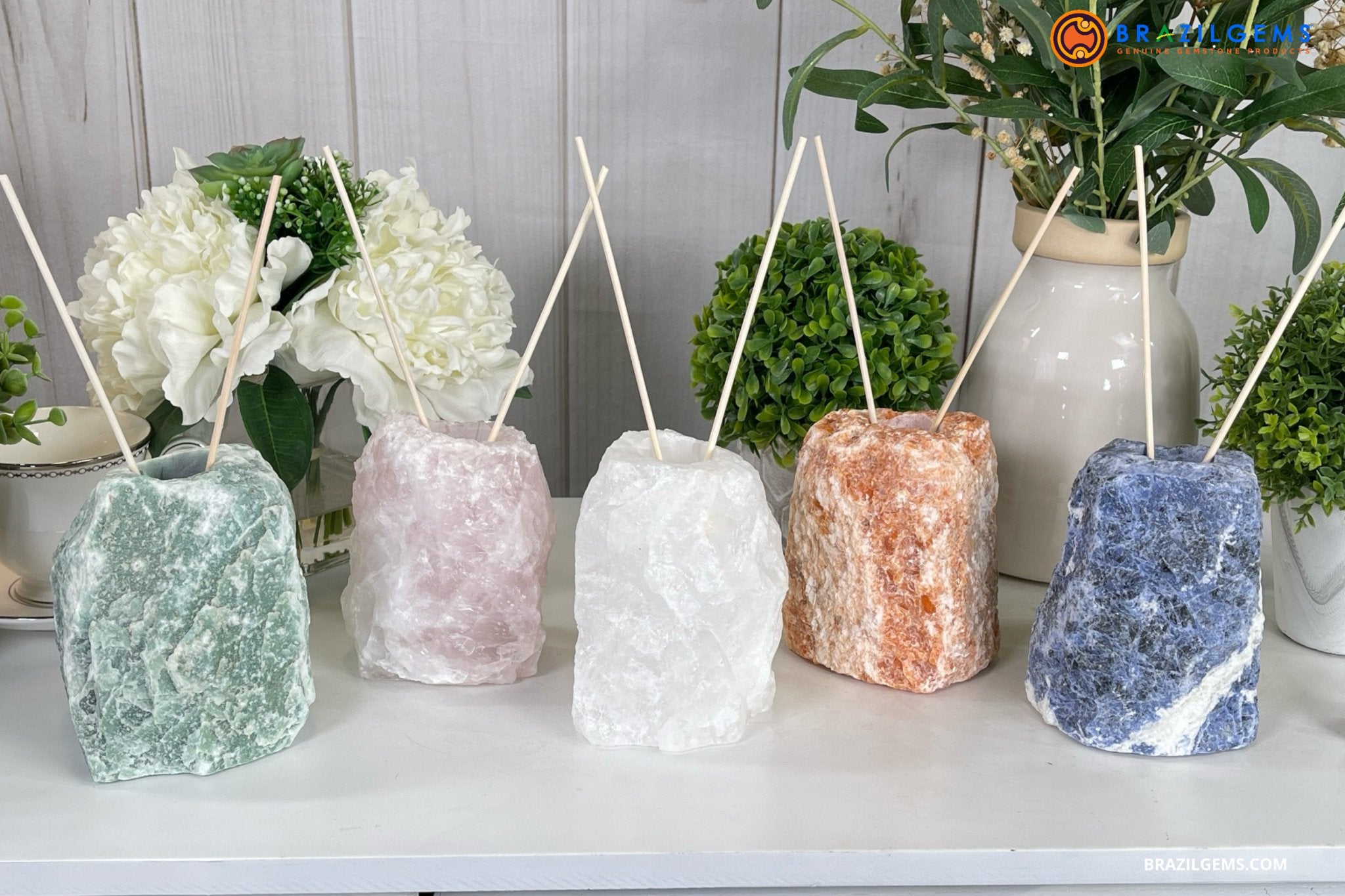 Shop Crystal Diffusers - Brazil Gems