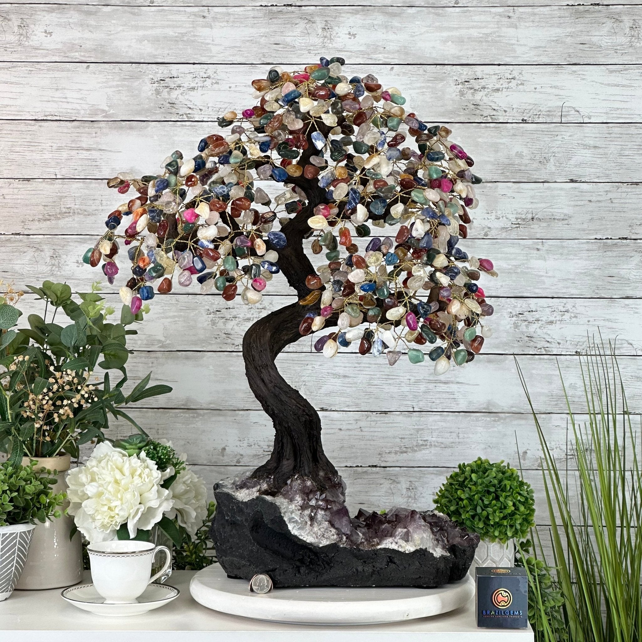 Shop Mixed Gems Gemstone Trees - Brazil Gems