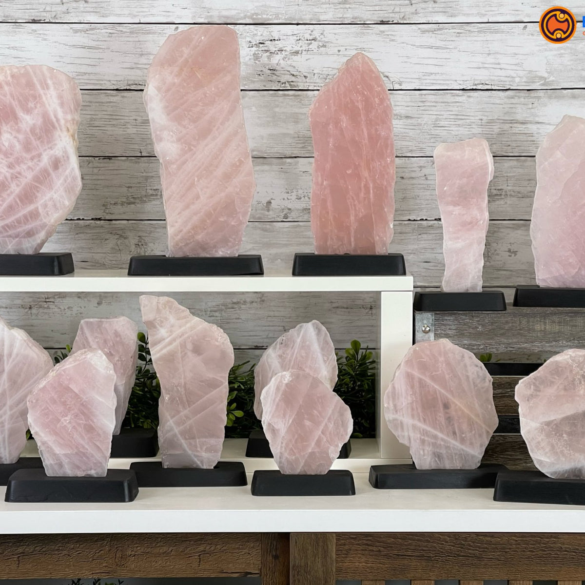 Shop Rose Quartz Slices - Brazil Gems