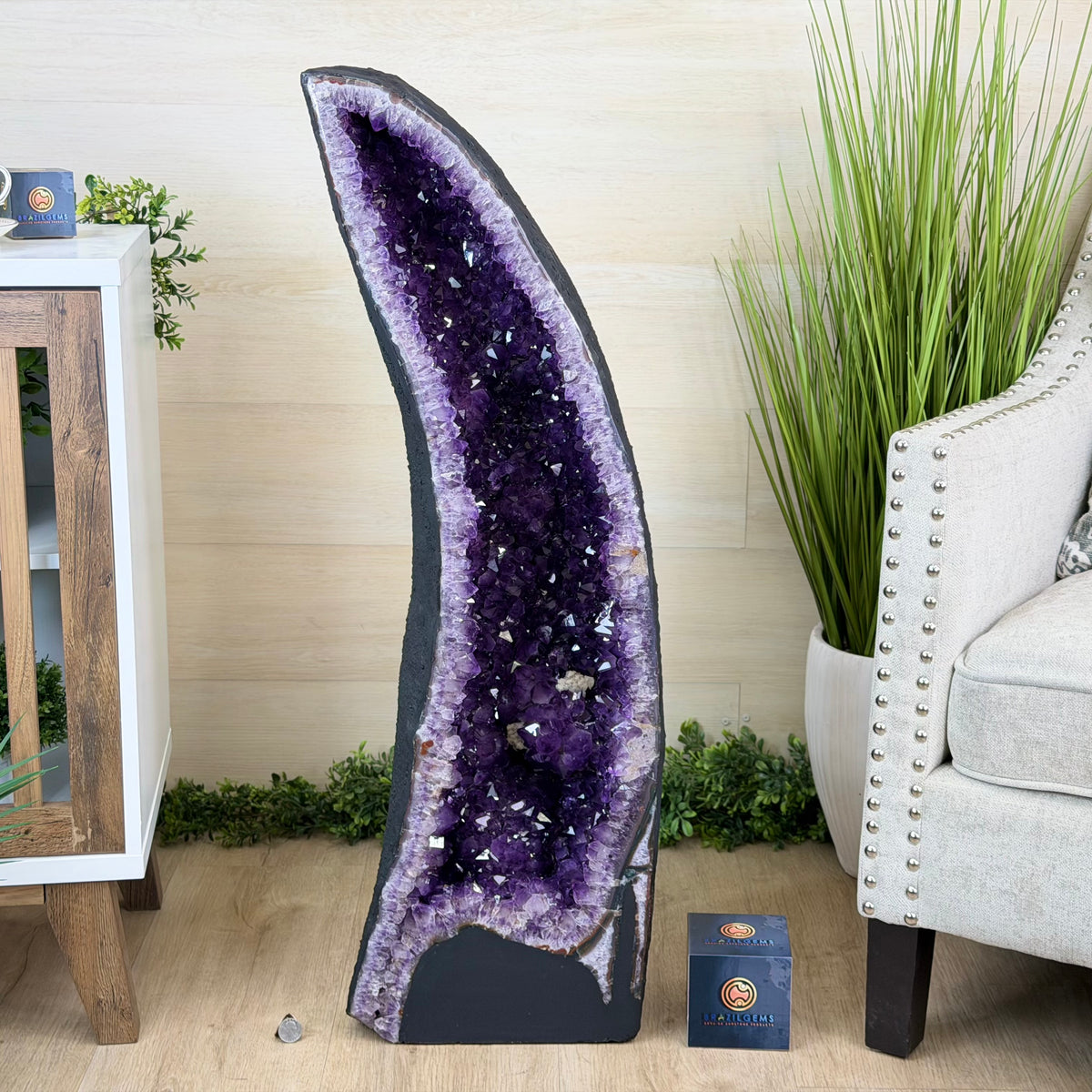 Brazilian Amethyst Cathedral by Brazil Gems® Model #5601-1561