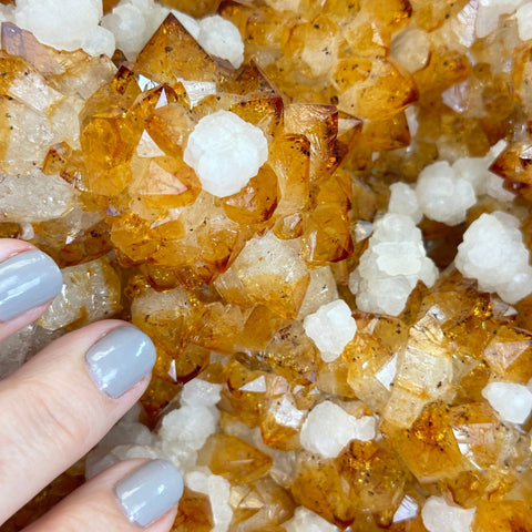 Brazilian Citrine Crystal Cluster by Brazil Gems® #5496-0055 - Brazil Gems