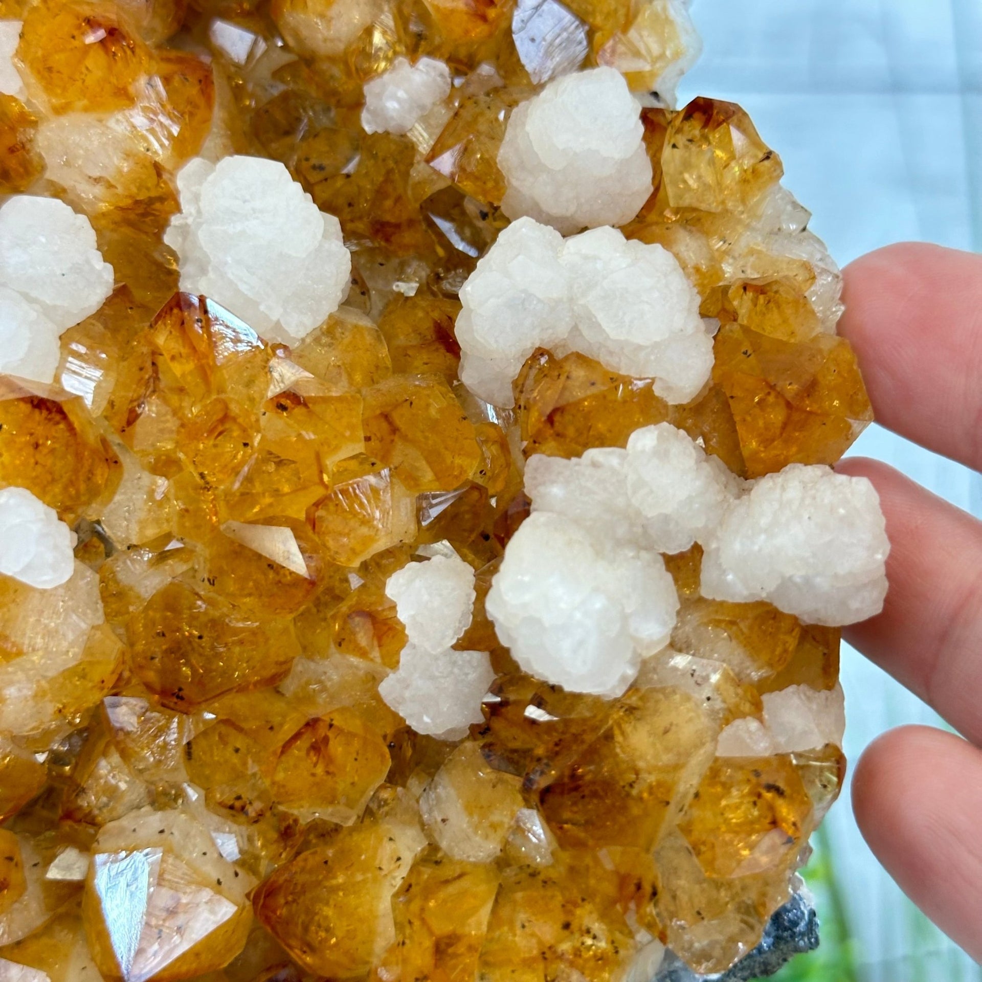 Brazilian Citrine Crystal Cluster by Brazil Gems® #5496-0055 - Brazil Gems