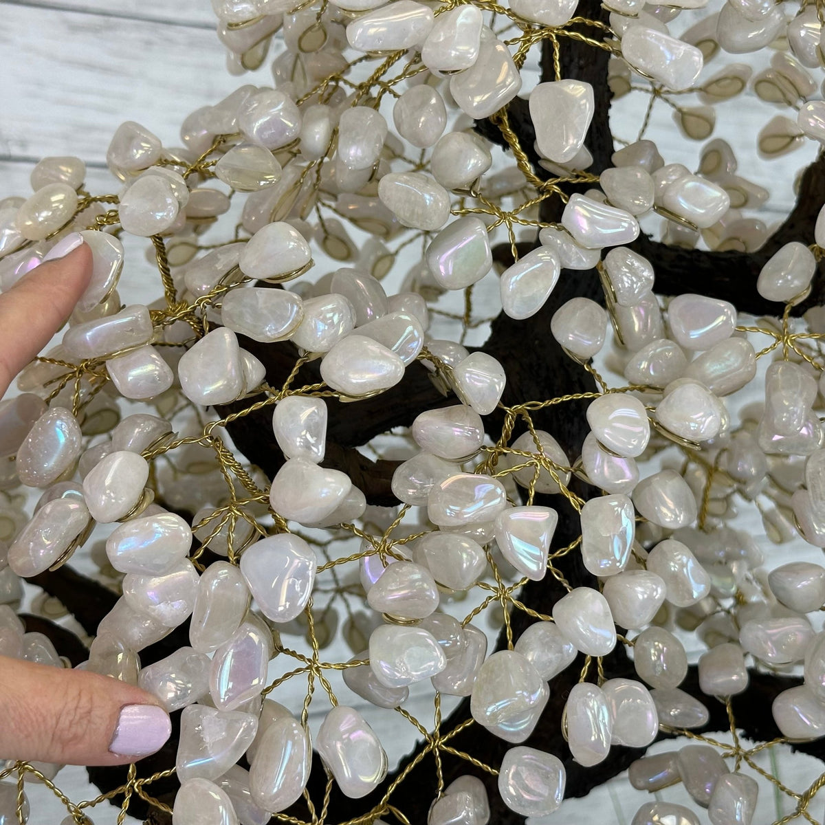 Shop Milky Quartz-Angel Aura - Brazil Gems