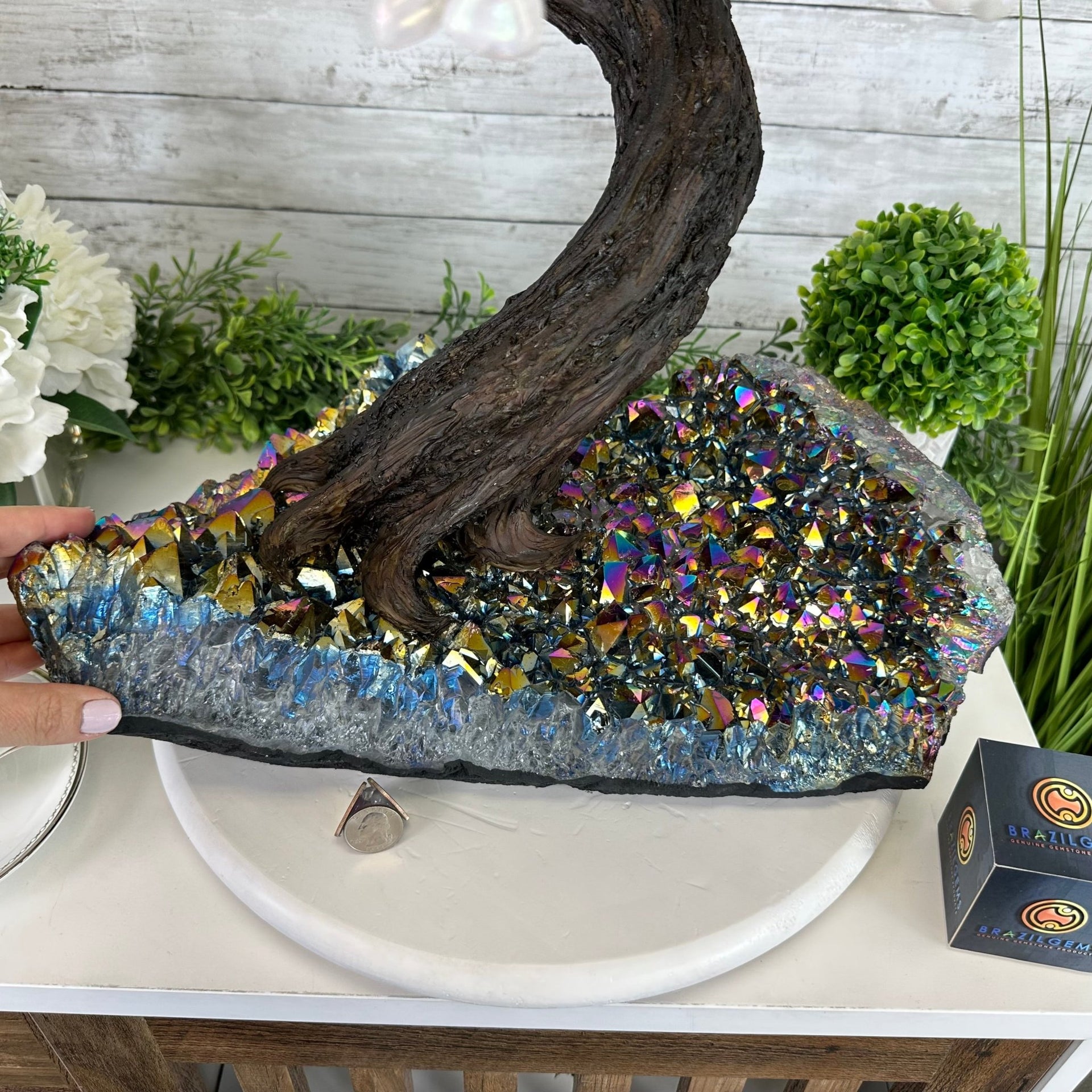 Shop Milky Quartz-Angel Aura - Brazil Gems